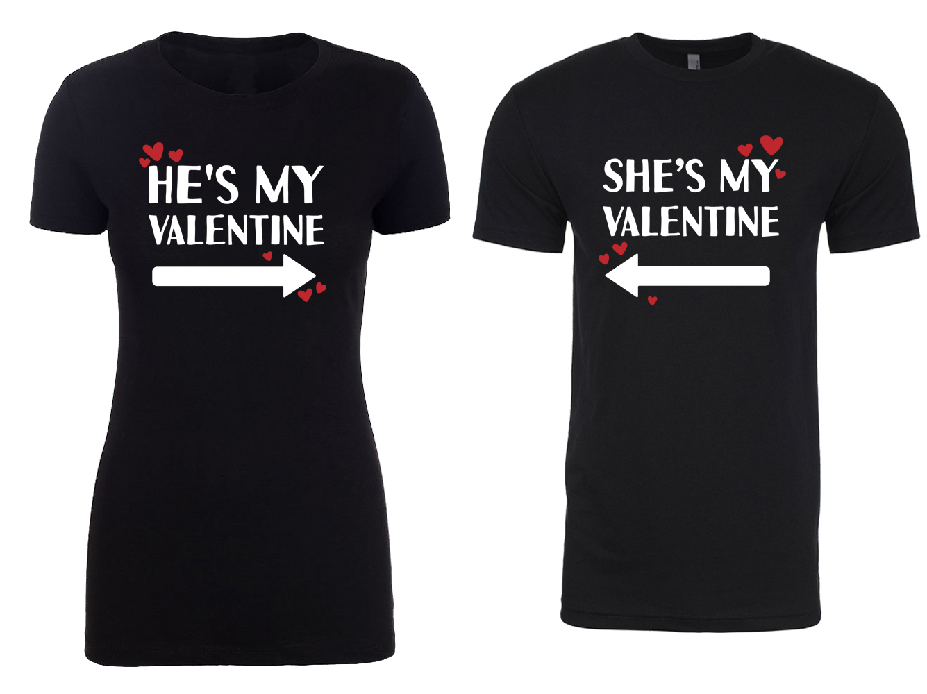 Valentine shirts for couples store